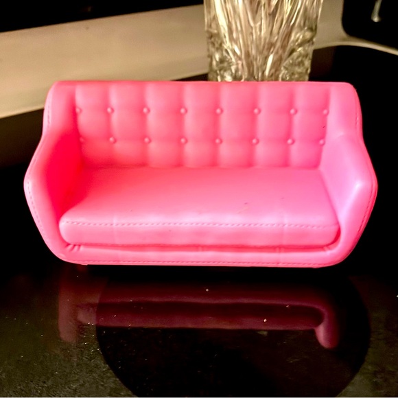 Toys | Adorable Barbie Doll Couch Like Brand New | Poshmark